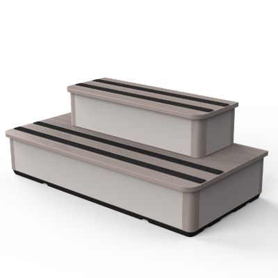 A-Series Step for Bullfrog Spa - Slate – Piscine Hippocampe