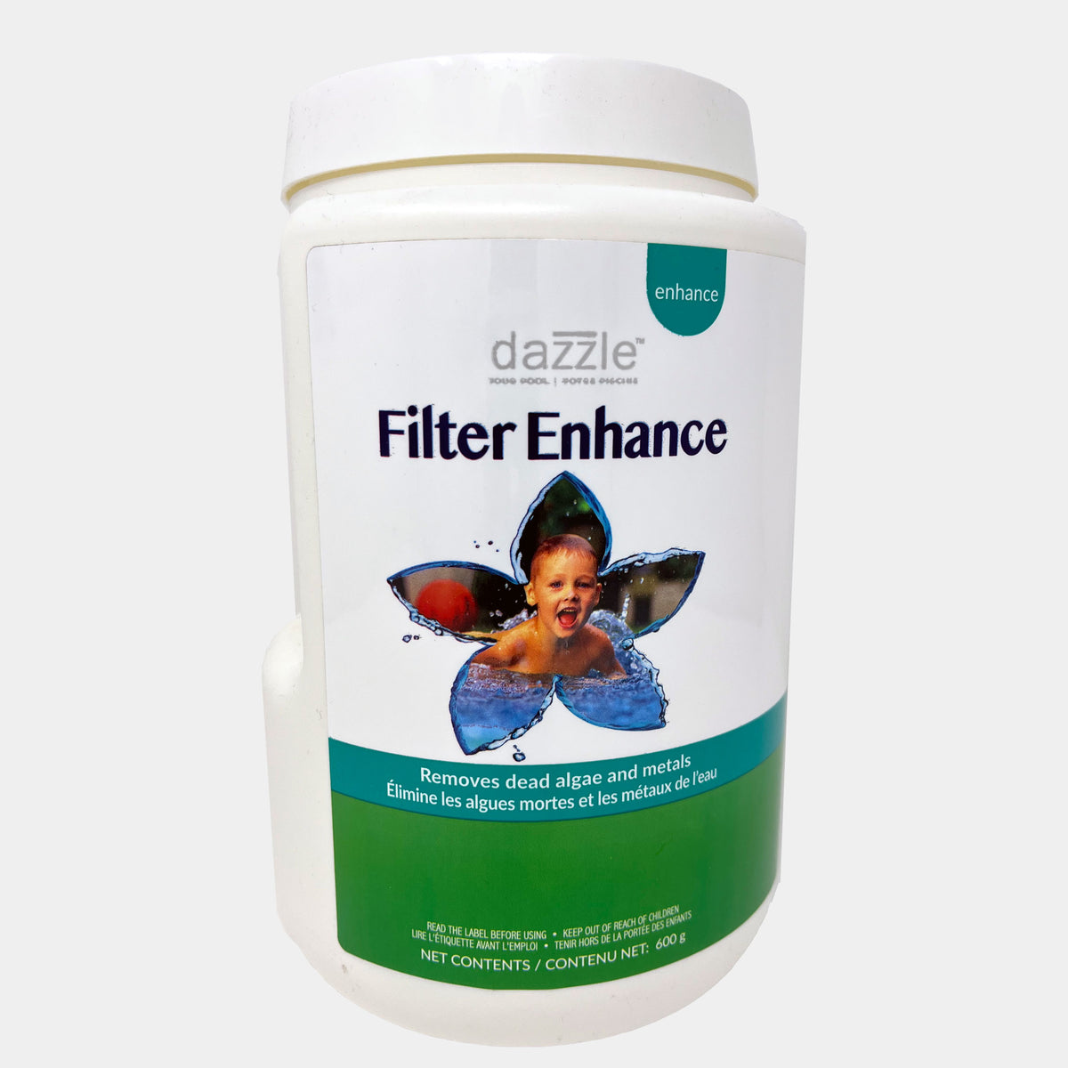 Filter Enhance 600 g – Filtration Enhancer for Pool – Piscine Hippocampe