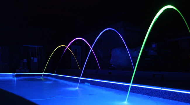 Pentair MagicStream Laminar Color LED Light | 100' Cord | Grey Deck Li ...